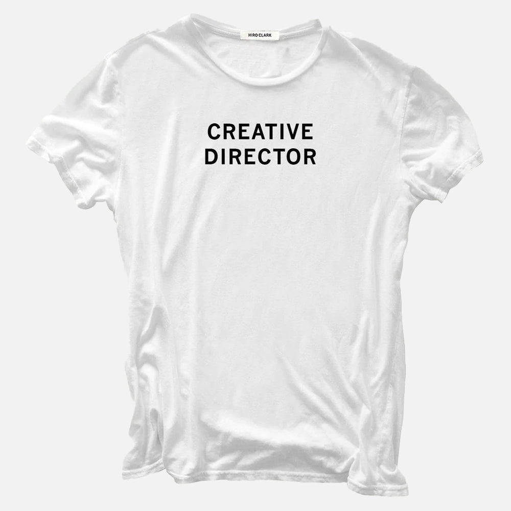 JIM MOORE X HIRO CLARK // CREATIVE DIRECTOR T-SHIRT – Hiro Clark